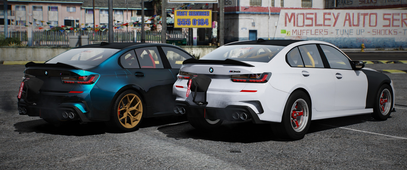 BMW M340i + Drag – AIO Cars FiveM