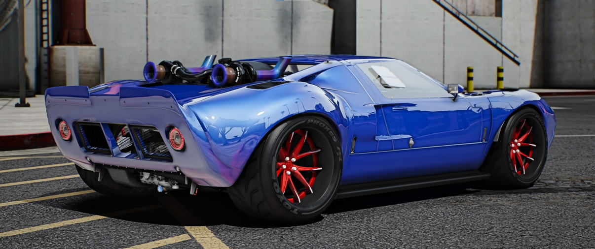 (Debadged) 2021 Ruffian GT40 Custom – AIO Cars FiveM