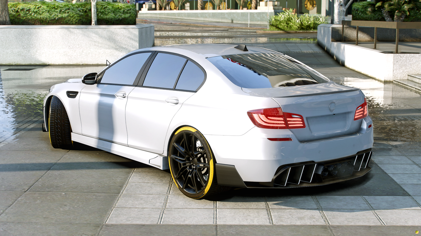 (Debadged) BMW M5 F10 Bodykit – AIO Cars FiveM
