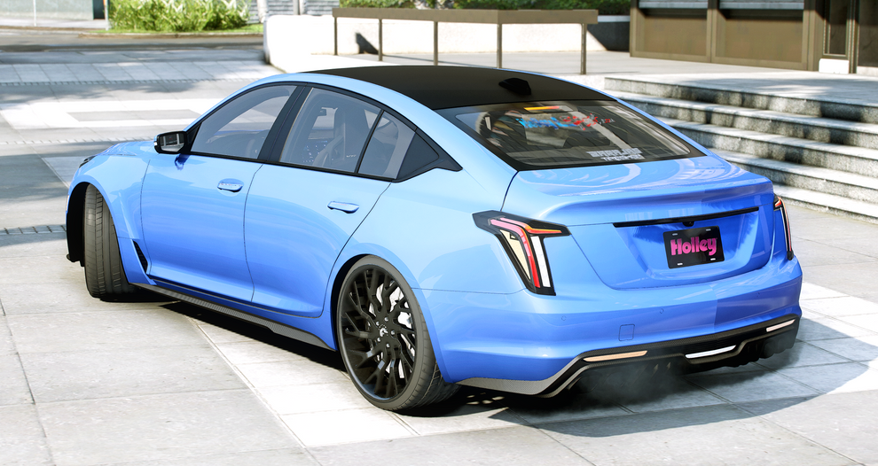 (Debadged) Custom 2022 Cadillac CT5 Black Wing – AIO Cars FiveM