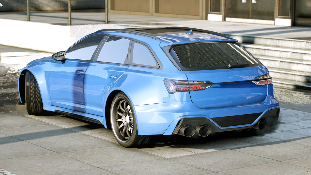 (Debadged) Audi RS6 Widebody – AIO Cars FiveM