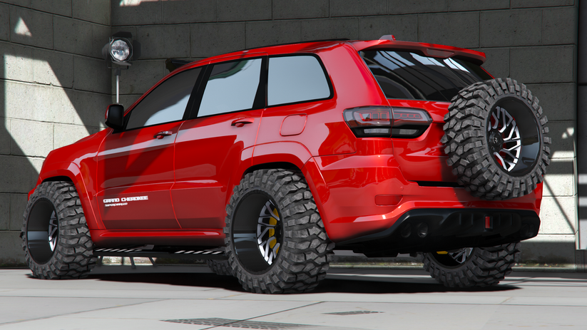 Jeep Grand Cherokee Trackhawk 4x4 8 Seater – AIO Cars FiveM