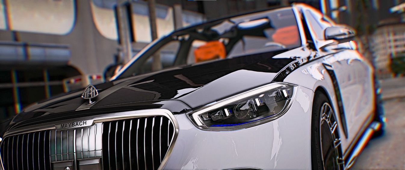 Mercedes S580 Maybach Mansory LV Interior – AIO Cars FiveM