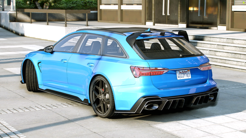 (Debadged) Audi RS6 C8 2020 Keyvany – AIO Cars FiveM