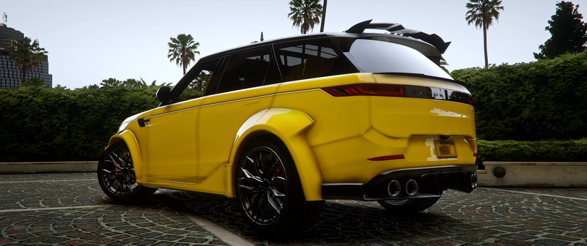 Range Rover Sport SVR Widebody Concept 2023 – AIO Cars FiveM