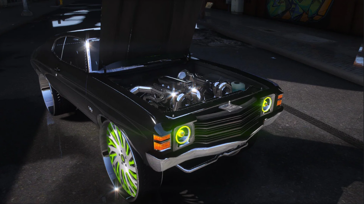 Hard Top Chevelle SS On Twisted Forgiatos – AIO Cars FiveM