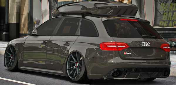 Audi RS4 Stanced 6 Seater – AIO Cars FiveM