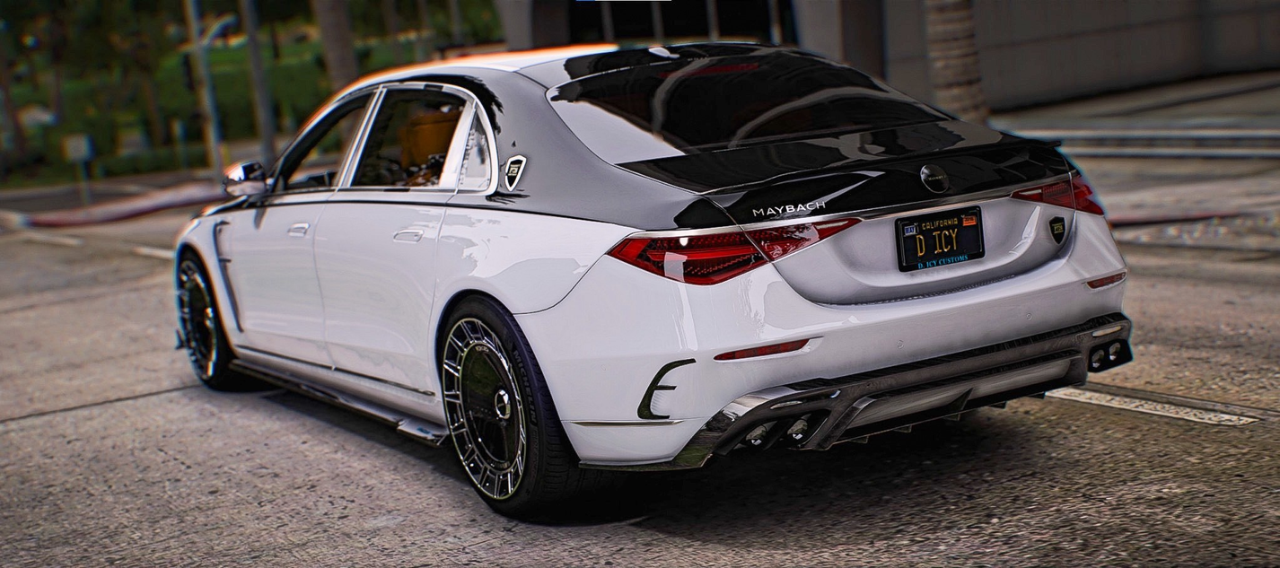 Mercedes S580 Maybach Mansory LV Interior – AIO Cars FiveM