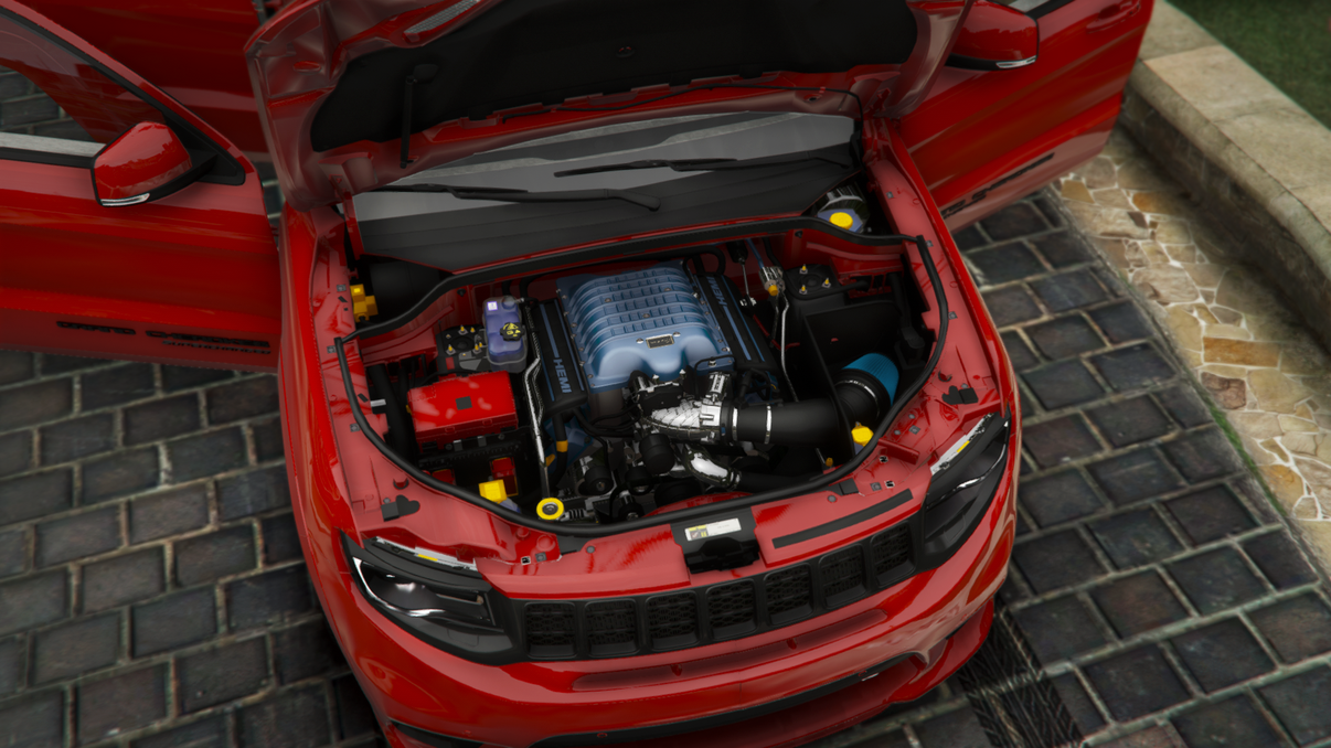 Jeep Trackhawk Quiet with Custom Props (6 seater) – AIO Cars FiveM