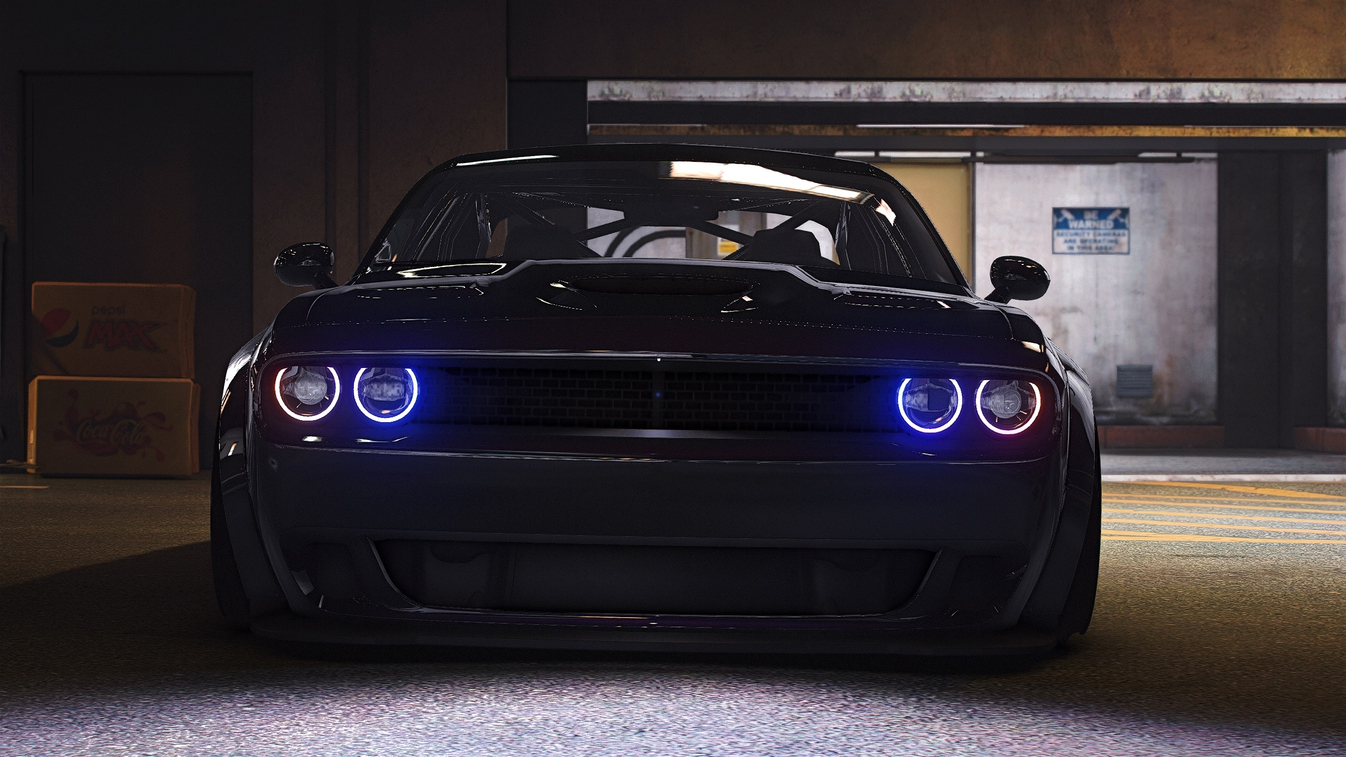 Dodge Challenger WideBody Hellcat – AIO Cars FiveM