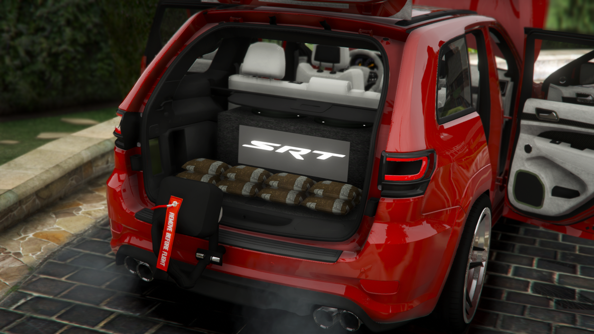 Jeep Trackhawk Quiet with Custom Props (6 seater) – AIO Cars FiveM