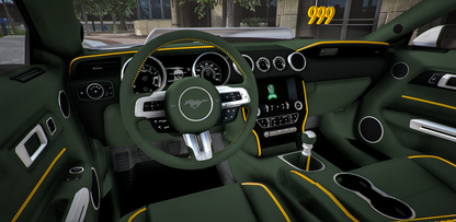 Ford Shelby Mustang GT500 Widebody Lucid Stang On Rucci Forged Rims ...