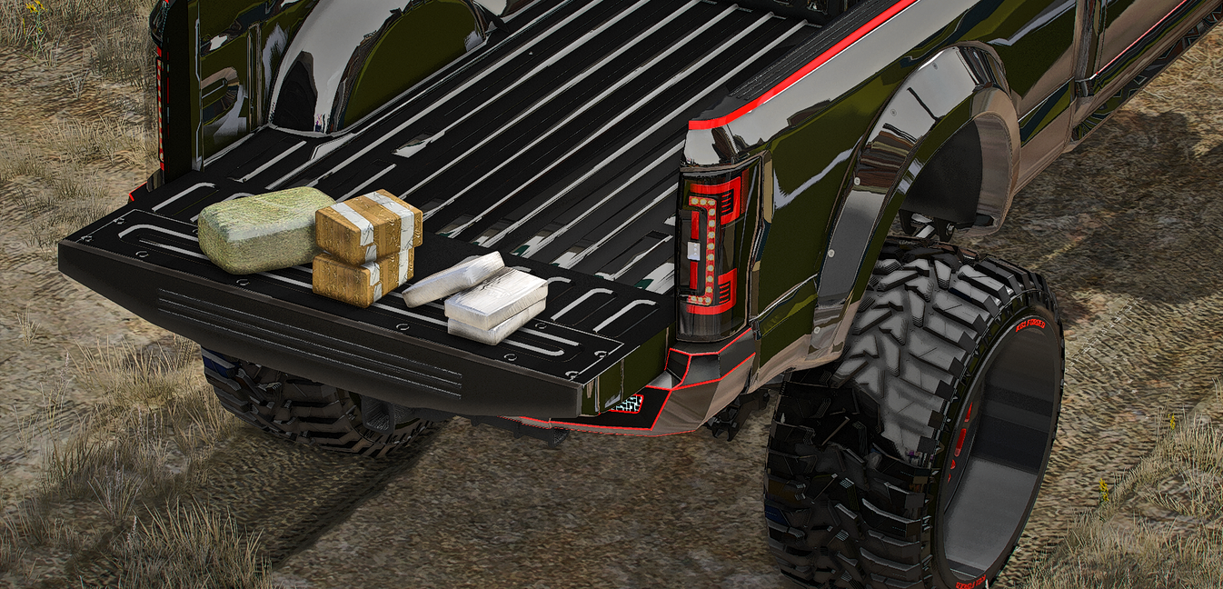 Ford F350 Super Duty Custom 9 Seater – AIO Cars FiveM