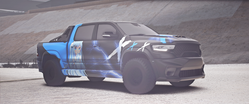 (Debadged) Dodge Ram TRX Hellram + Liveries – AIO Cars FiveM