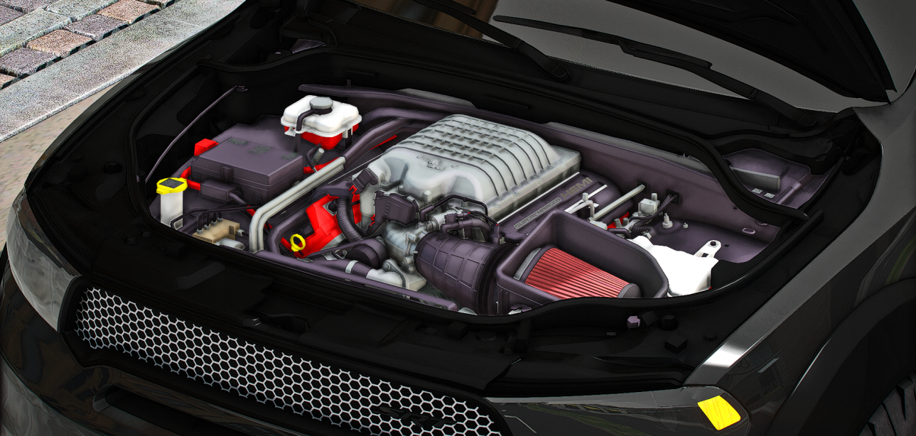 Dodge Durango 4x4 6 Seater – AIO Cars FiveM