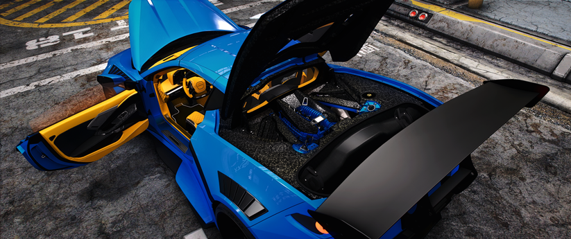 2024 Chevrolet Mid Engine Widebody Camaro – AIO Cars FiveM
