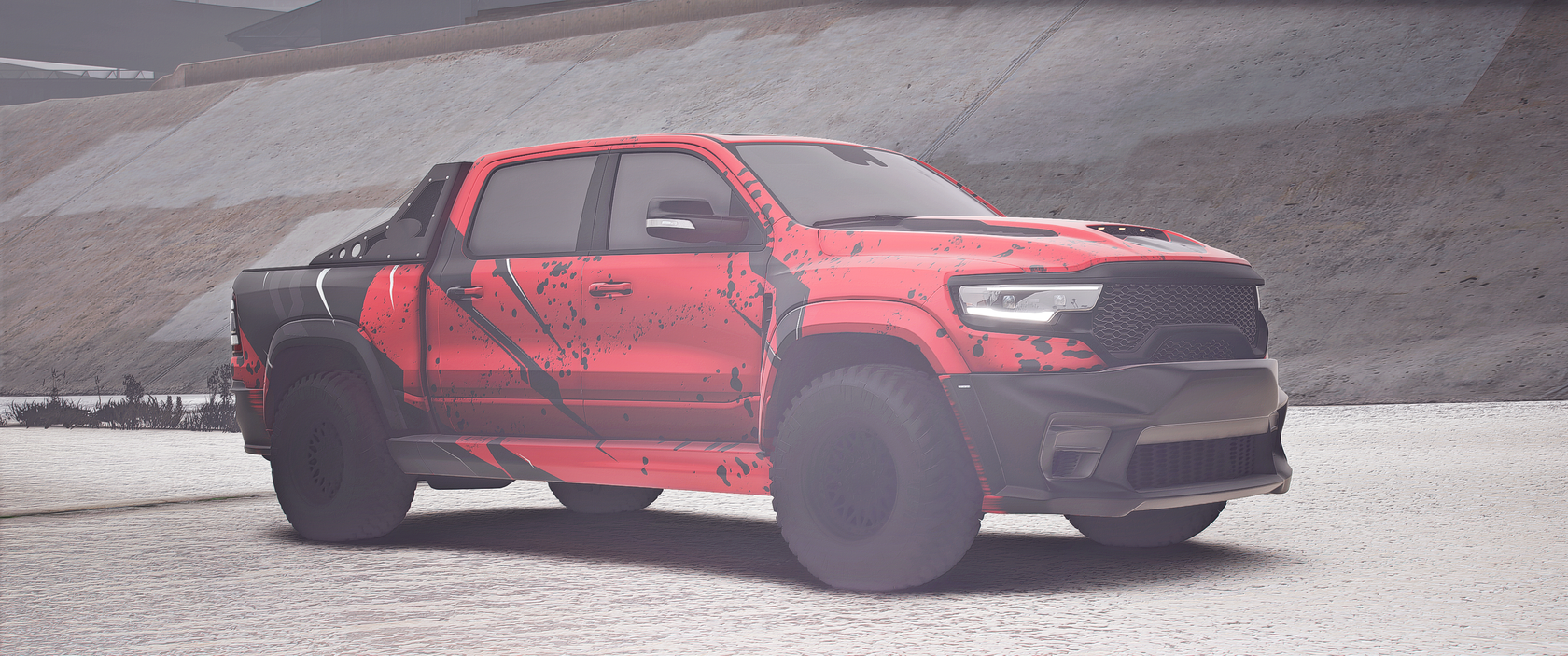 (Debadged) Dodge Ram TRX Hellram + Liveries – AIO Cars FiveM