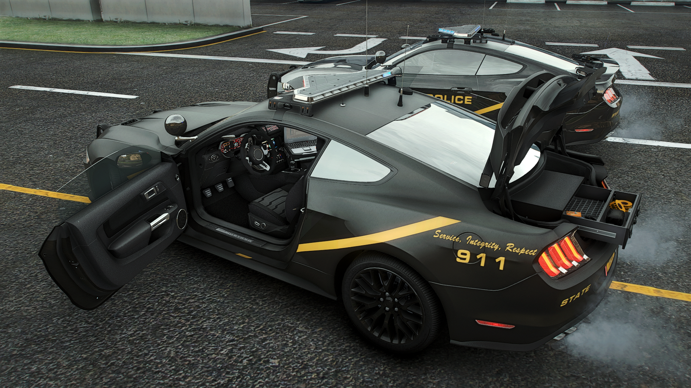 [Non ELS] 2018 Ford Mustang Police Pack – AIO Cars FiveM
