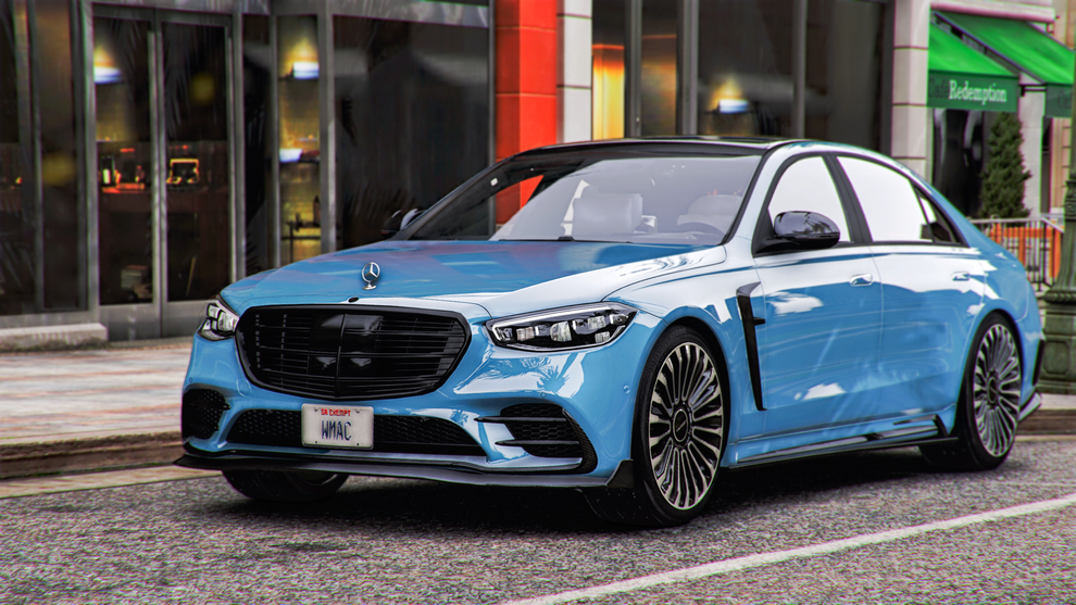 Mercedes S500 Mansory (Animated Sunroof) – AIO Cars FiveM