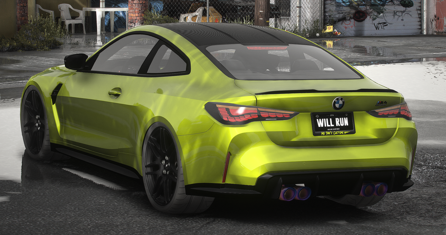 BMW M4 Competition Quiet – AIO Cars FiveM