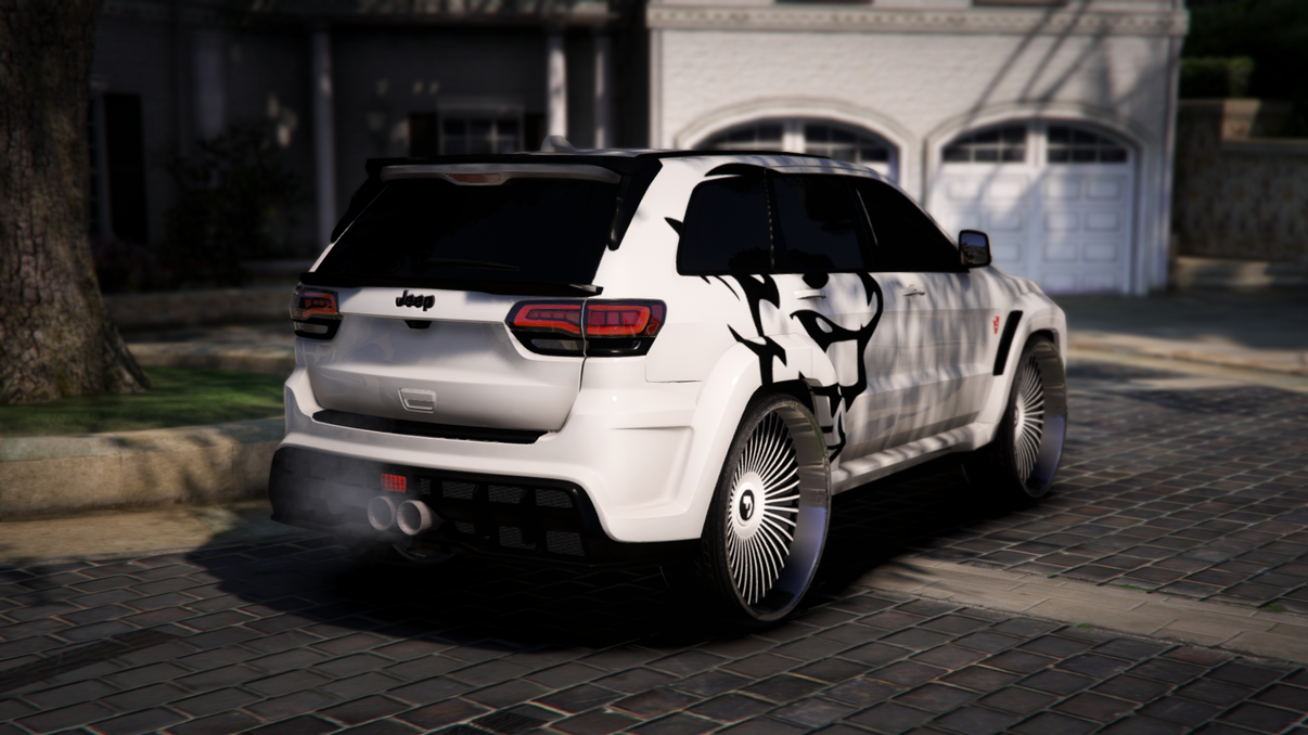 2022 Jeep Trackhawk Widebody on Forgis Customs – AIO Cars FiveM