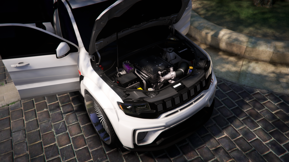 2022 Jeep Trackhawk Widebody on Forgis Customs – AIO Cars FiveM