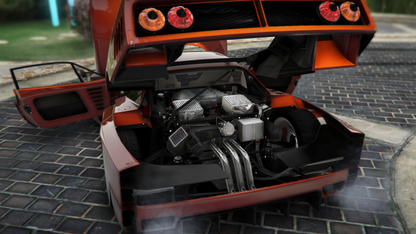 (Debadged) Ferrari F40 LM Extreme – AIO Cars FiveM