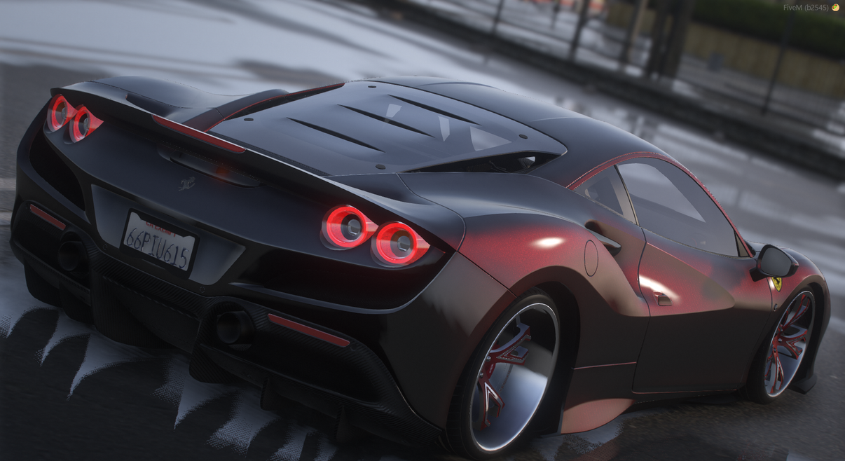 Ferrari F8 Tributo Slammed – AIO Cars FiveM