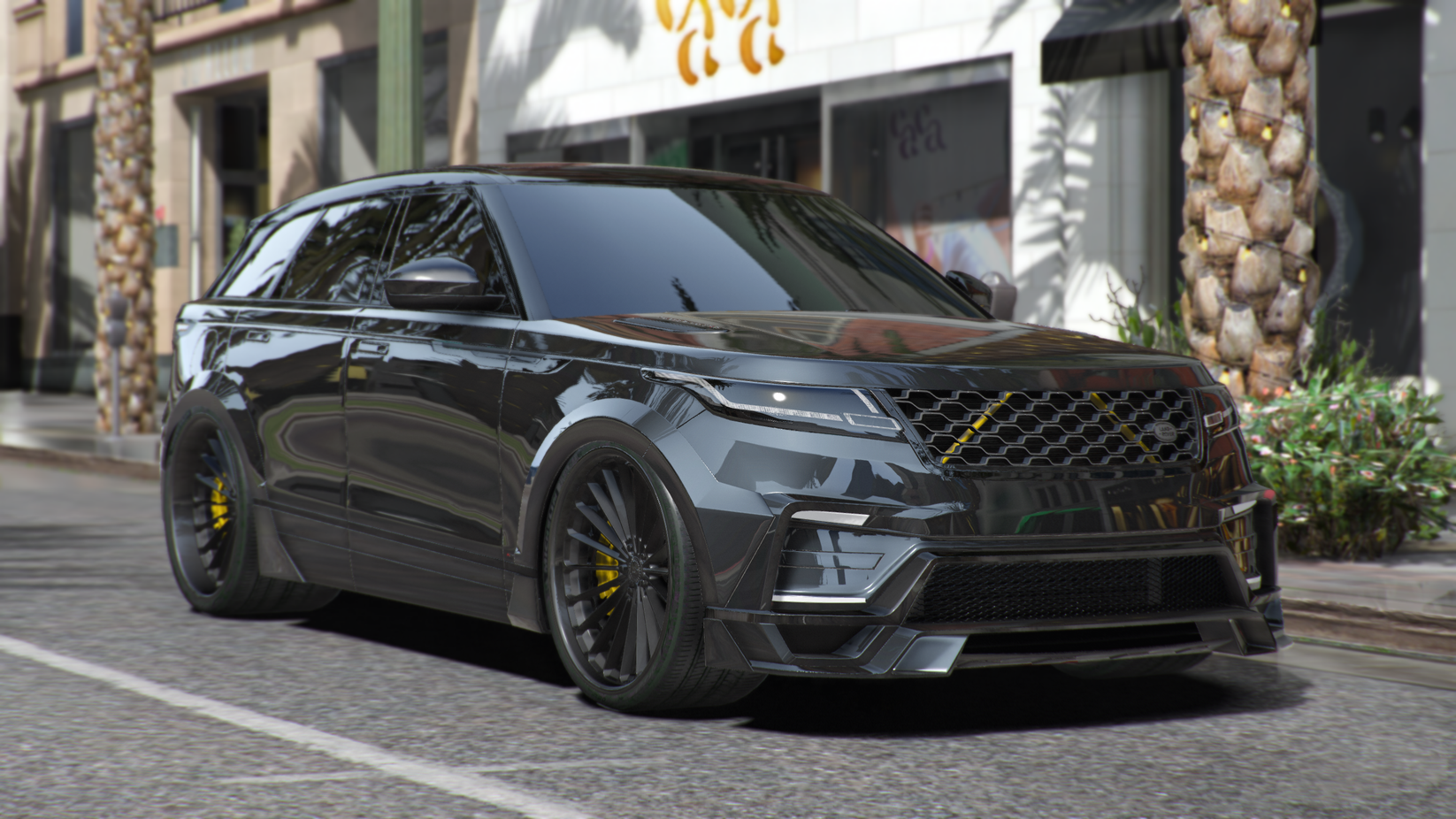 Range Rover Velar Widebody Gambino Family Edition + Props – AIO Cars FiveM