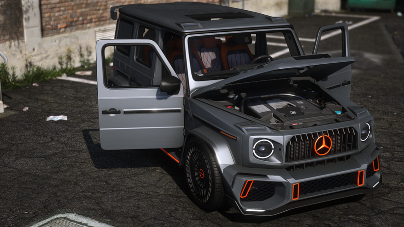 2022 Mercedes G63 Monolith – AIO Cars FiveM