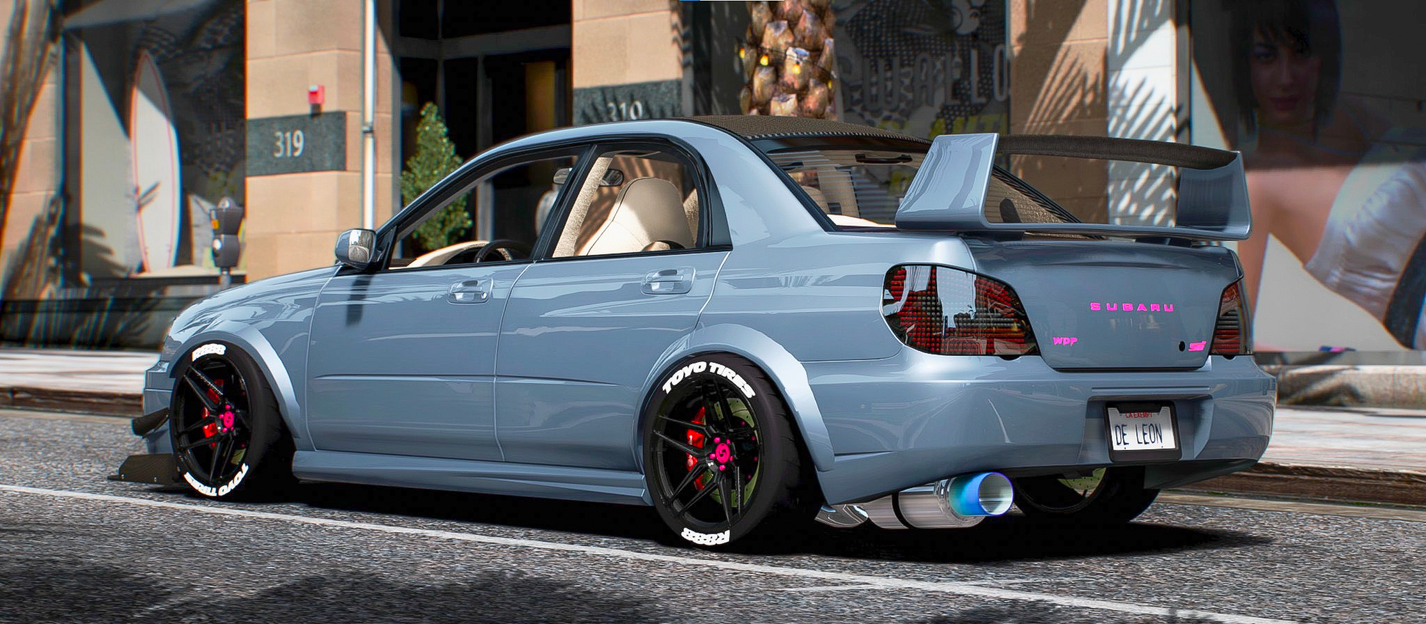 Subaru Impreza WDP STI – AIO Cars FiveM