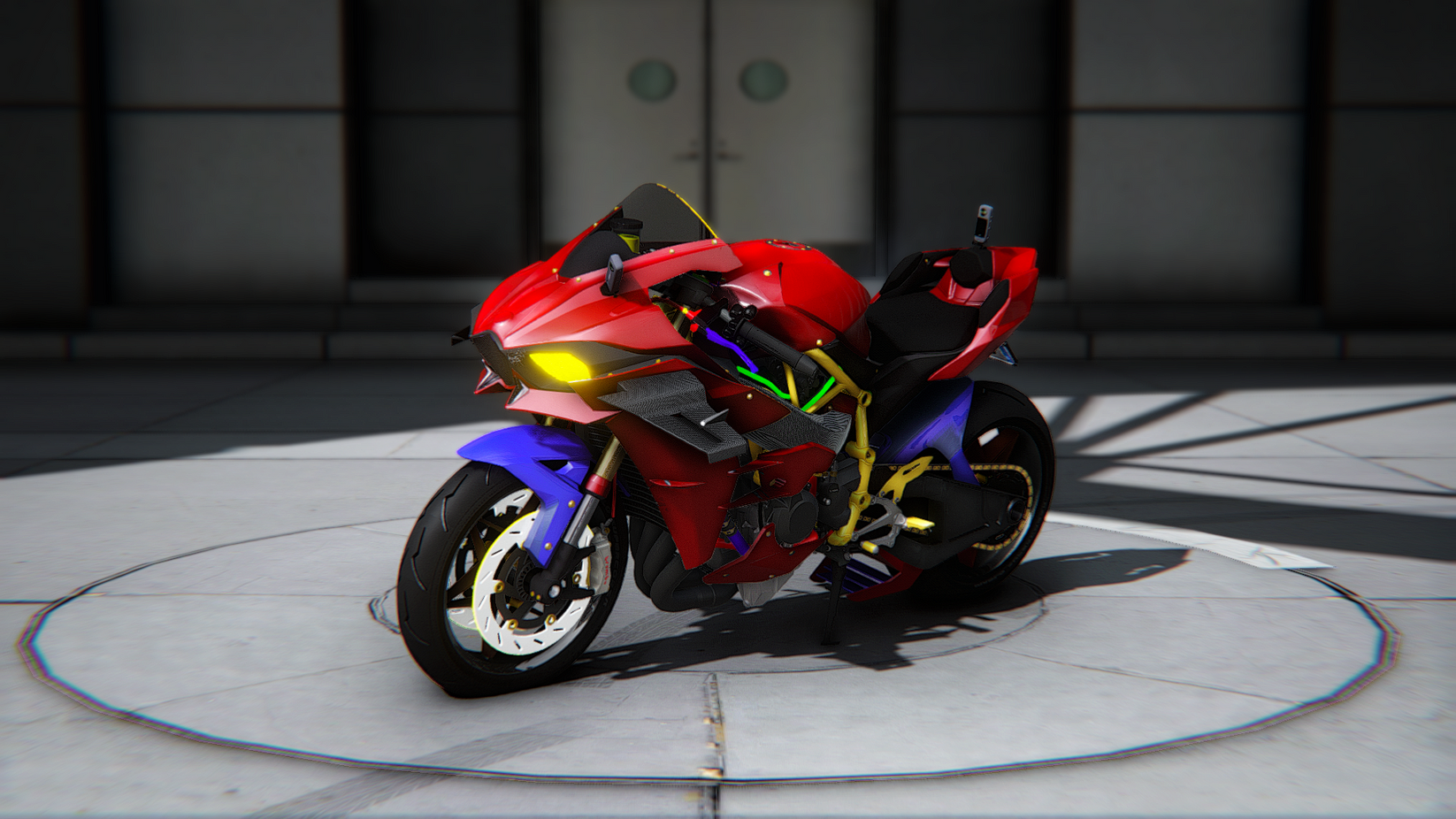 Kawaski Ninja H2 Machino Super Charged Edition – AIO Cars FiveM