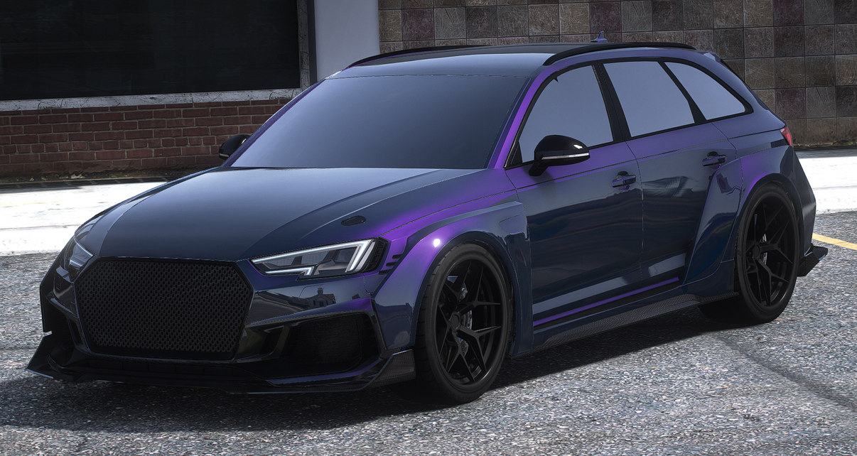 (Debadged) Audi RS4 Hycade – AIO Cars FiveM