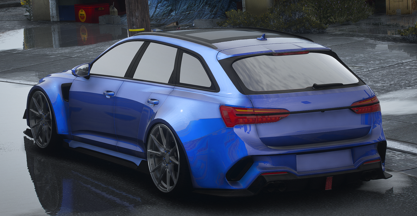 (Debadged) Audi RS6 Venuum Custom – AIO Cars FiveM